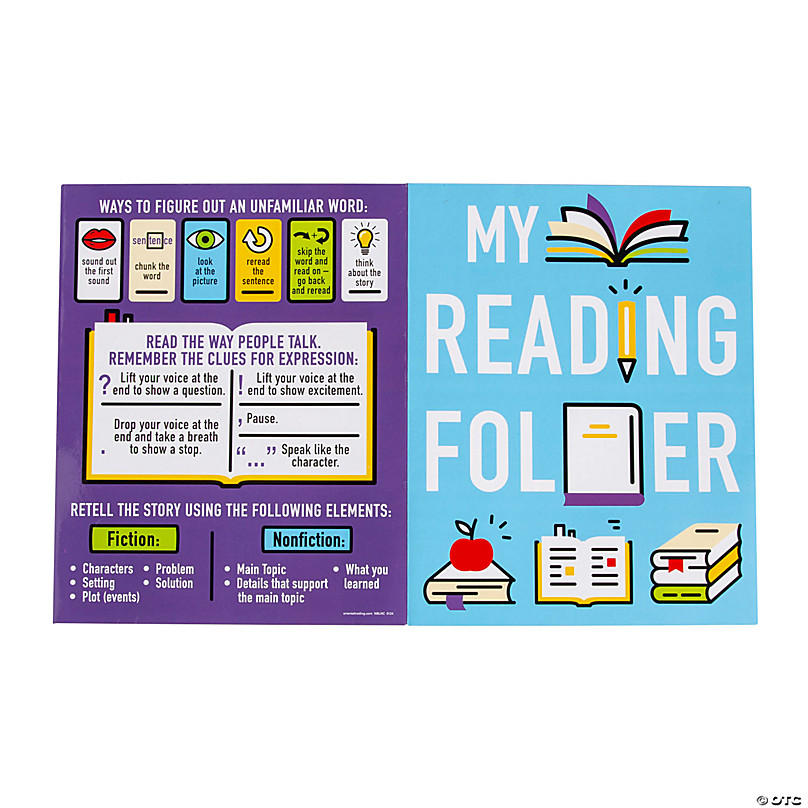 Reading Reference Folders - 12 Pc. | Oriental Trading