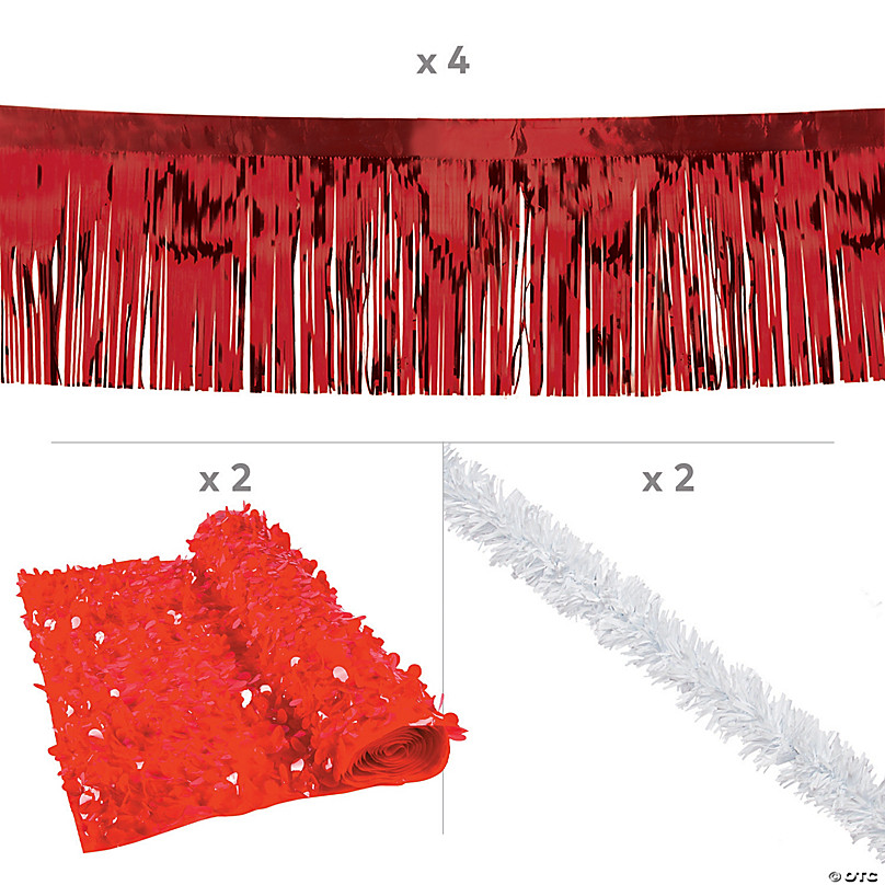 Red Parade Float Decorating Kit – 8 Pc. | Oriental Trading