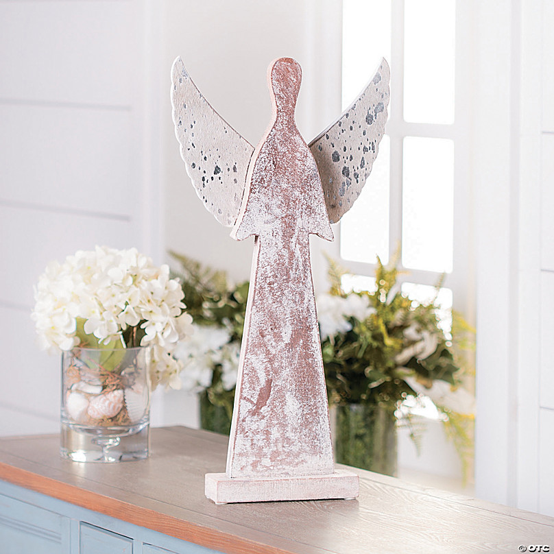 Rustic Angel Tabletopper | Oriental Trading