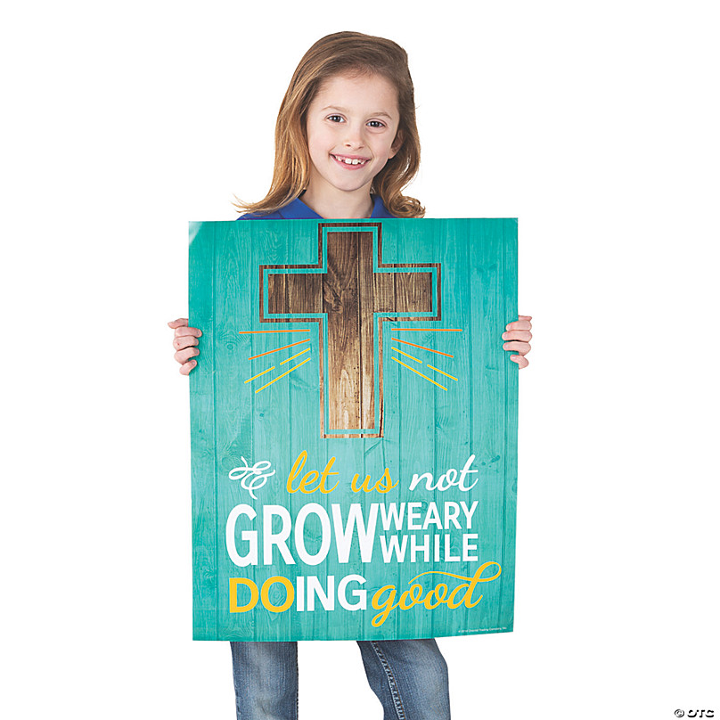 Rustic Religious Posters- 6 Pc. | Oriental Trading