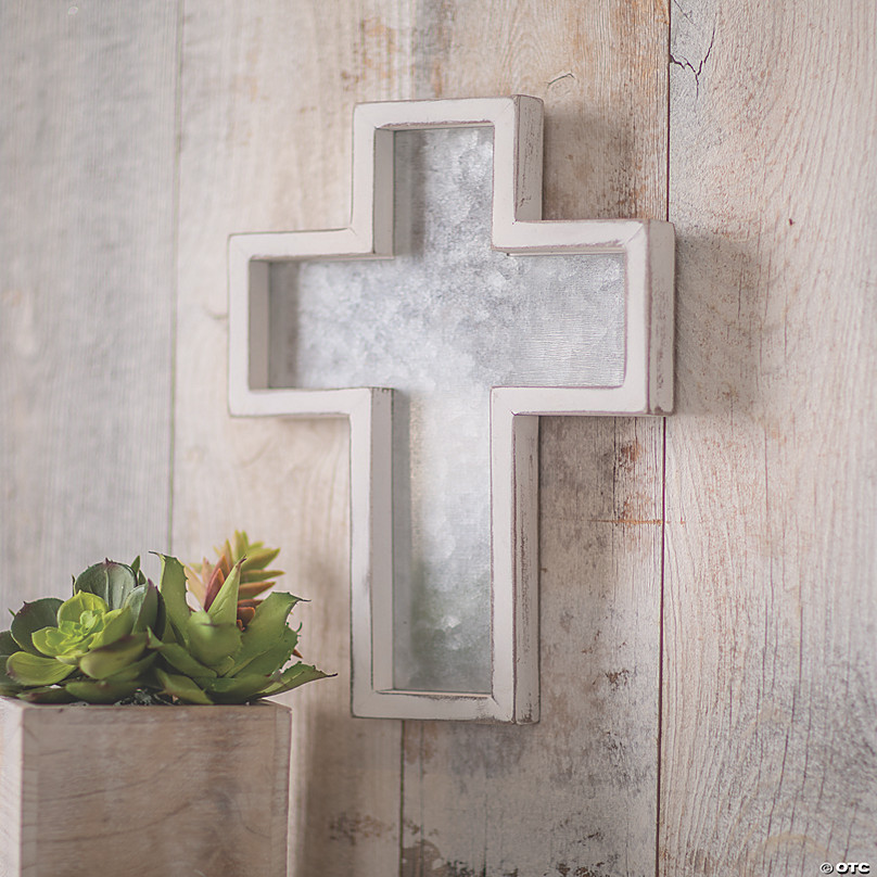 Rustic Wall Cross | Oriental Trading