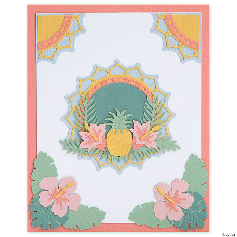 Sizzix Die Courtney Chilson Thinlits Tropical Elements | Oriental Trading