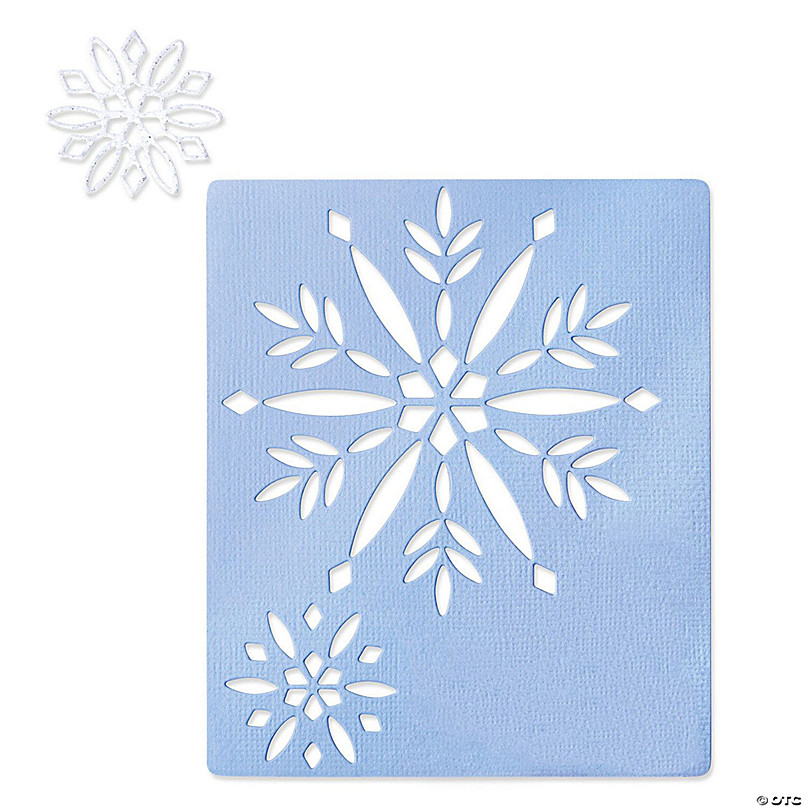 Sizzix Die Thinlits Cut-Out Snowflakes | Oriental Trading