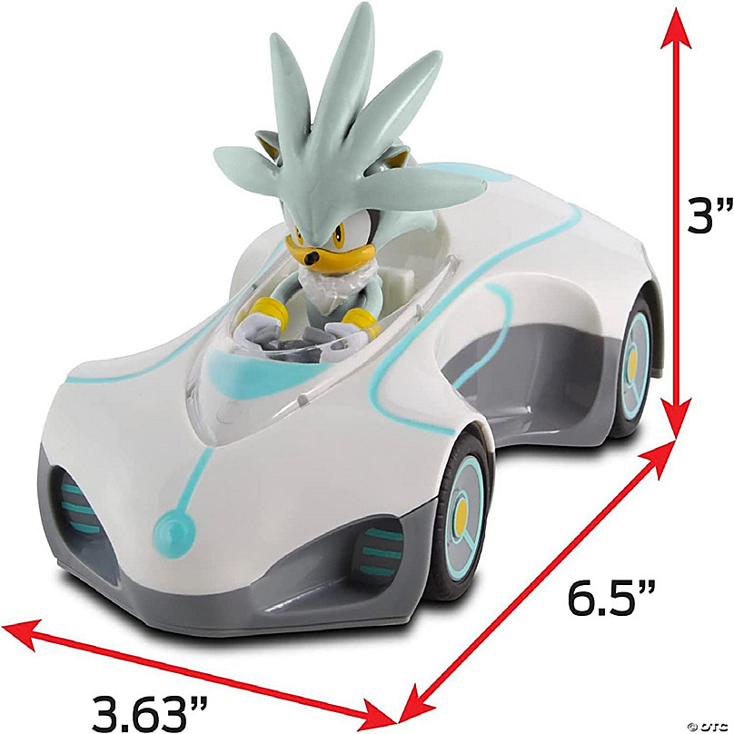 Sonic the Hedgehog Silver Pull Back Racer | Oriental Trading