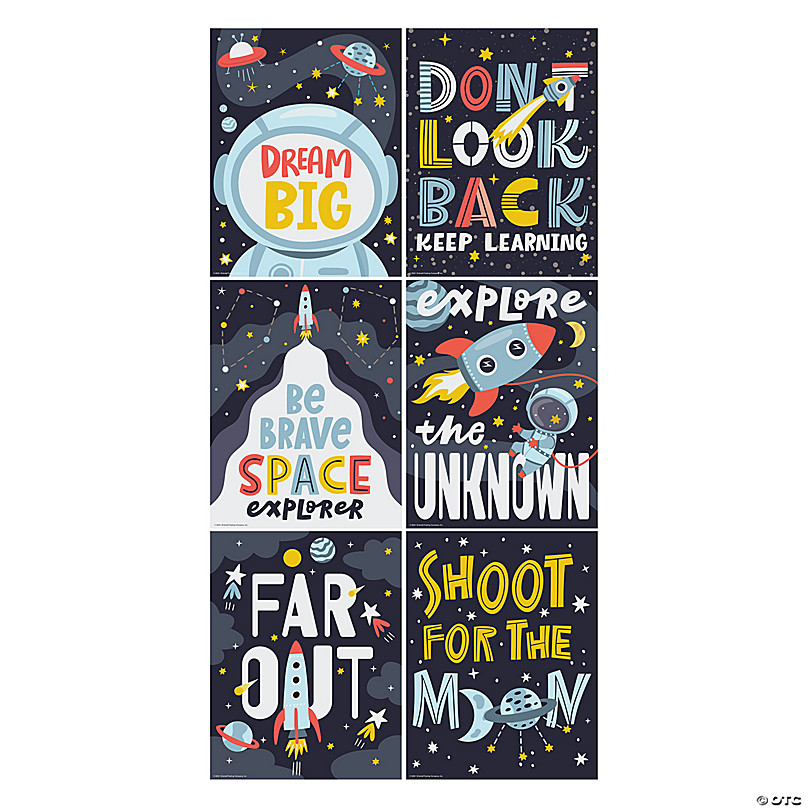 Space Posters - 6 Pc. | Oriental Trading