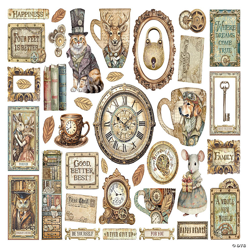 Stamperia Die-Cuts-Alterego