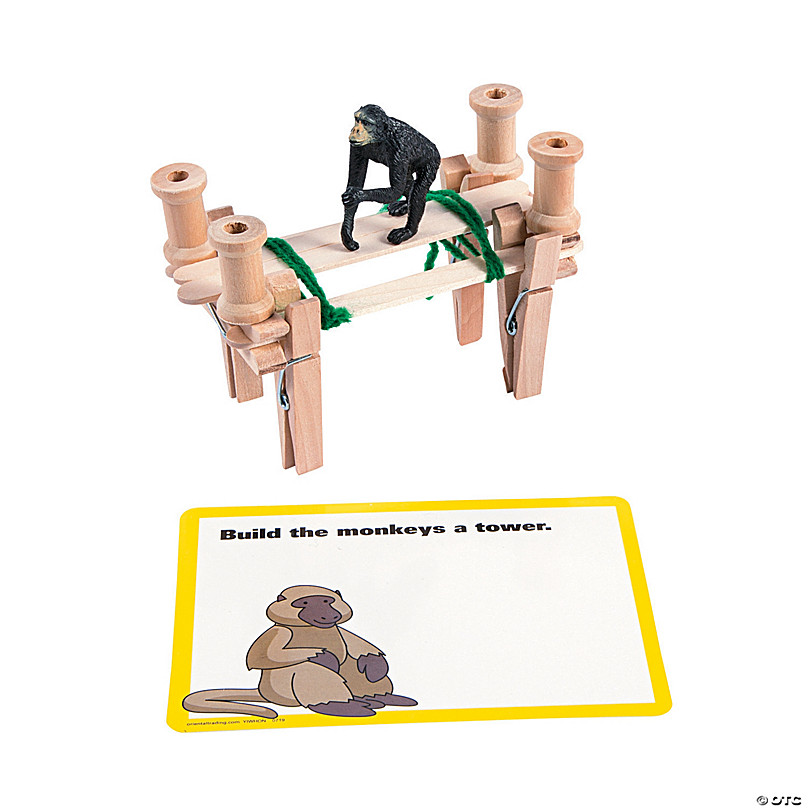 STEM Zoo Structure Building Activity Learning Challenge Kit - 299 Pc ...