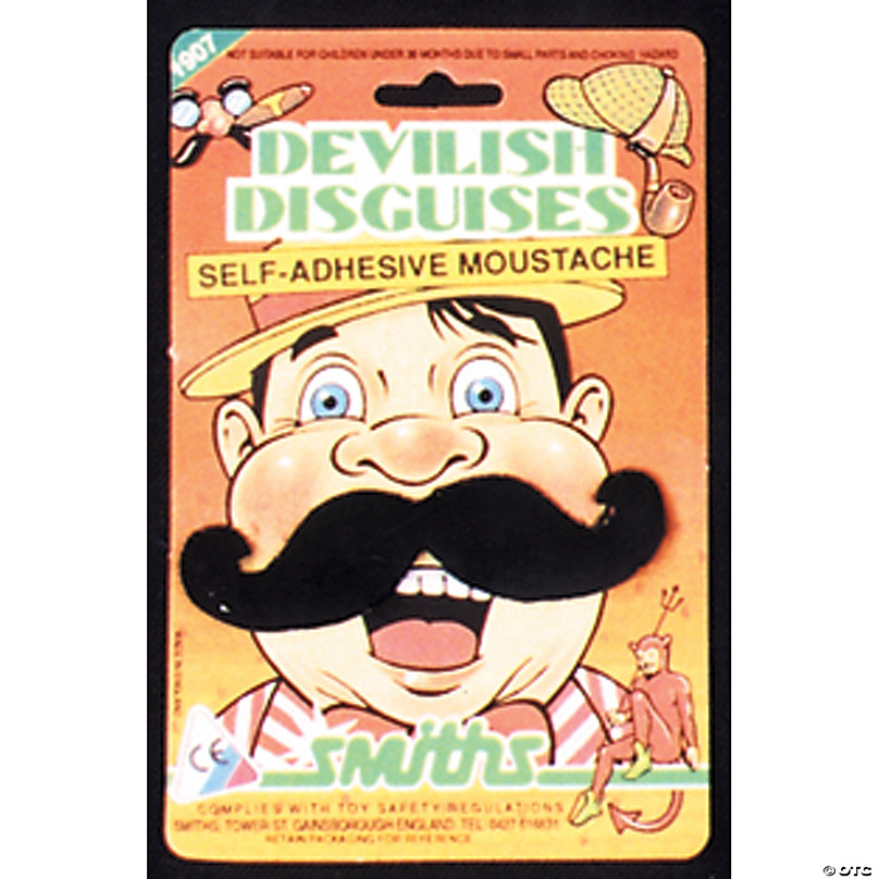 Stick-On Mustache | Oriental Trading