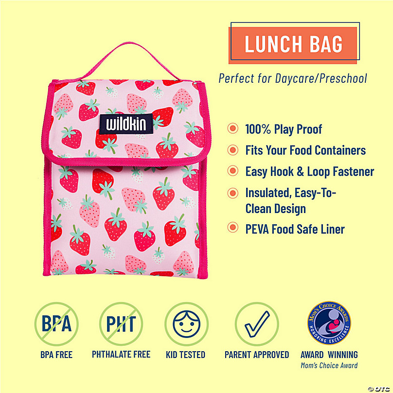 Strawberry Patch Lunch Bag | Oriental Trading