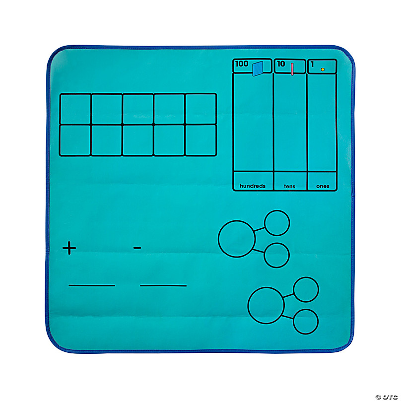 Tabletop Math Mats – 6 Pc. - Discontinued