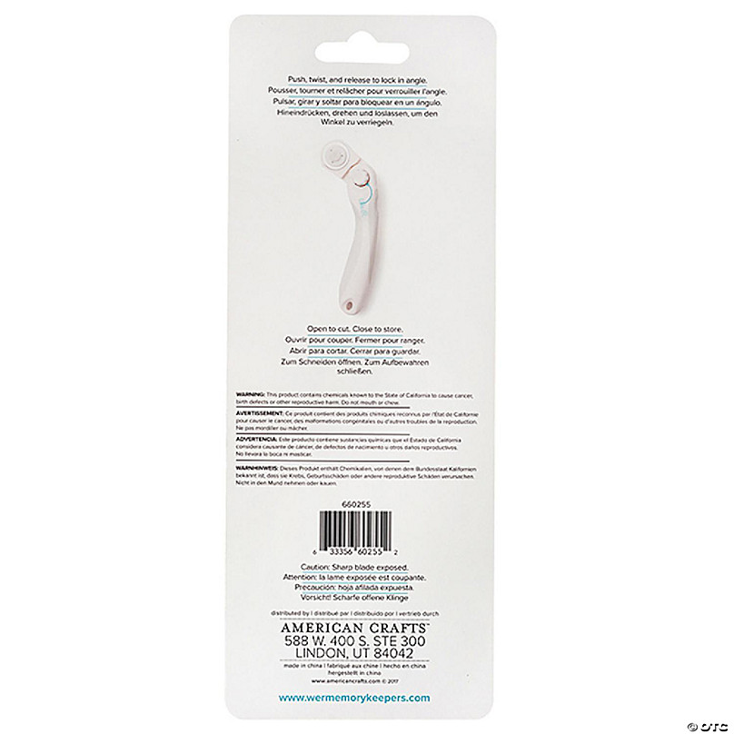 WE R MEMORY KEEPERS - BASIC HAND TOOLS - ANGLE ROTARY CUTTER 660255 ...