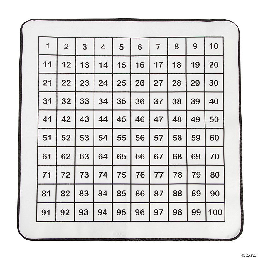 1-100 Number Board | Oriental Trading