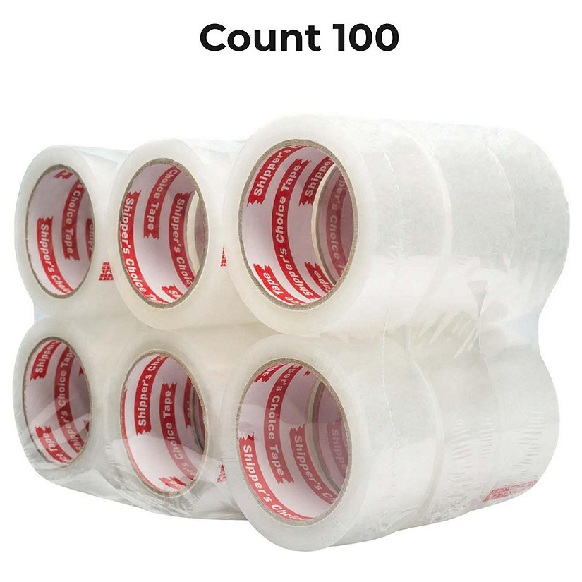 100 Count 36 rolls industrial Tape 2 inch | Oriental Trading