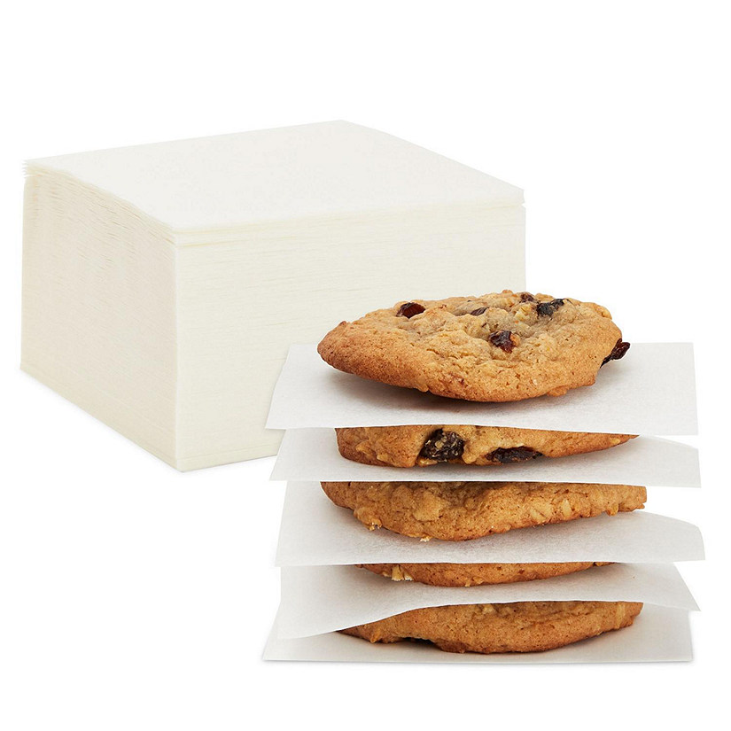 1000 Pack Square Parchment Paper Squares for Baking, 4x4 in | Oriental ...