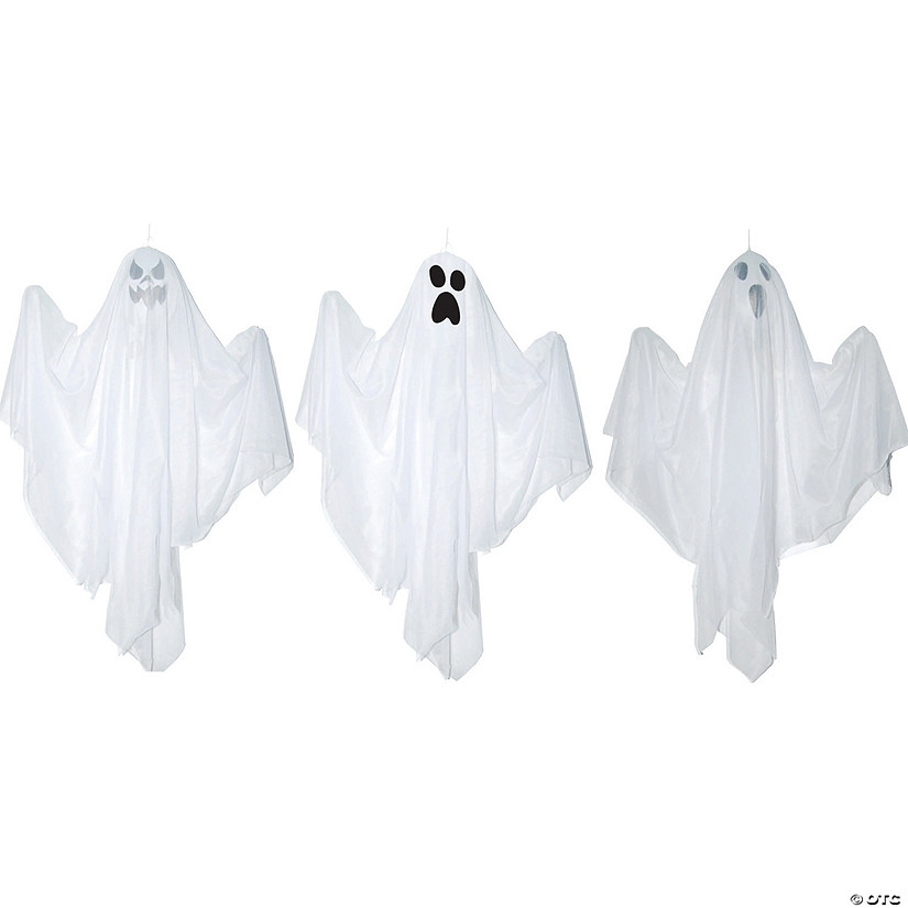 18" Hanging Ghost Decoration