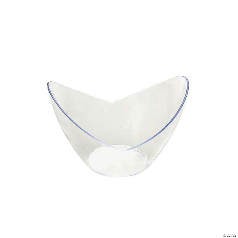 2 oz. Clear Small Disposable Plastic Concave Cups (132 Cups) | Oriental ...
