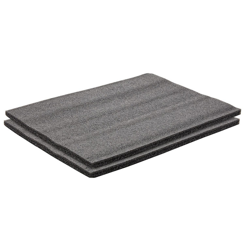 2-Pack Packing Foam Sheets - 16x12x0.5 Customizable Polyethylene Insert ...