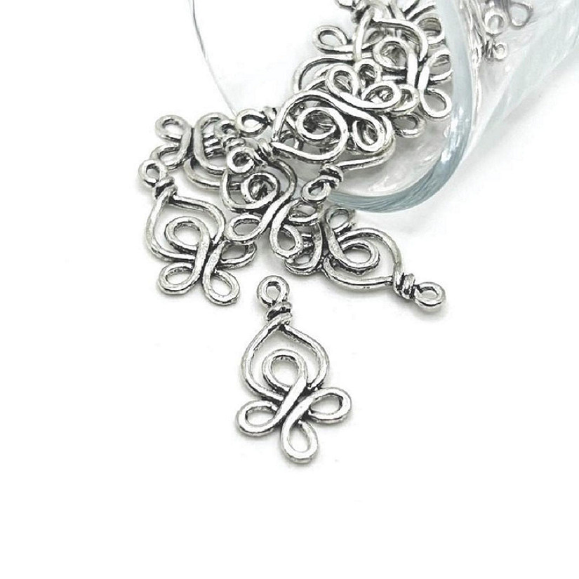 20 Pcs Decorative Knot Connector Charms