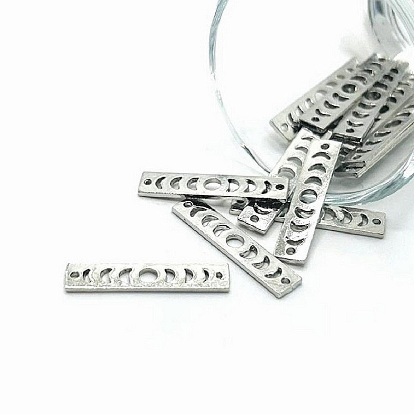20 Pcs Moon Phases Connector Bars | Oriental Trading