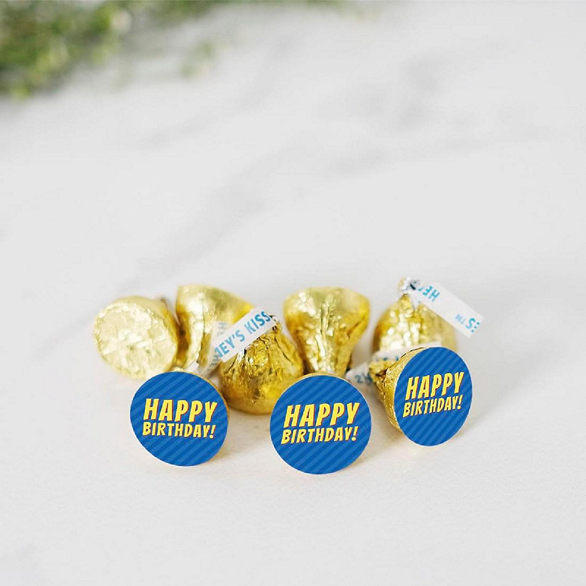 216PK Superhero Chocolate Drop Labels | Oriental Trading