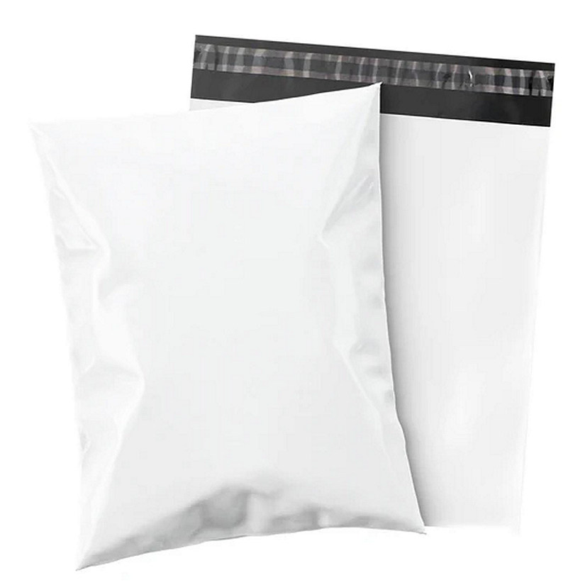24x24 Glossy White Poly Bags 400 Count | Oriental Trading