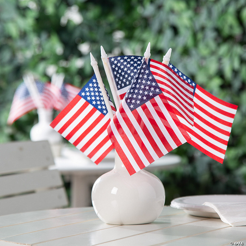 30 Pc. Patriotic Value Centerpiece Kit for 6 Tables | Oriental Trading