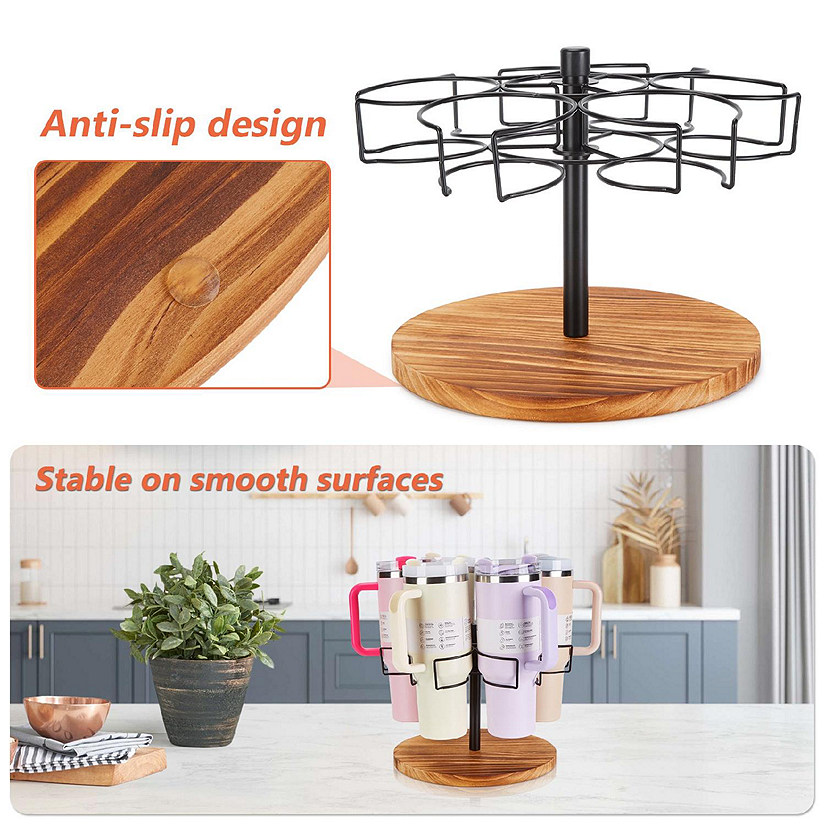 360° Rotating Water Bottle Organizer