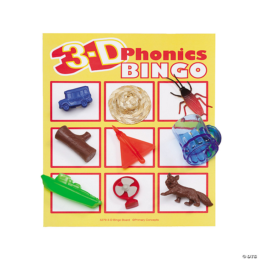 3D Phonics Bingo - Discontinued