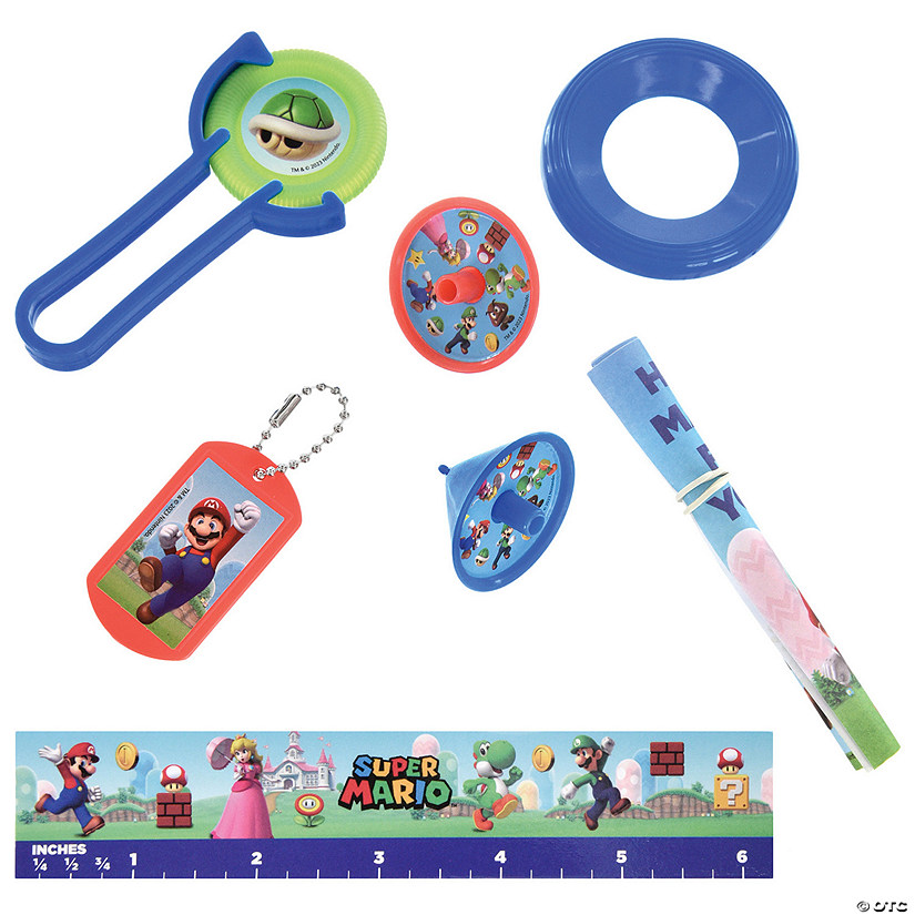 48 Pc. Super Mario™ Party Handout Pack for 8 - Discontinued