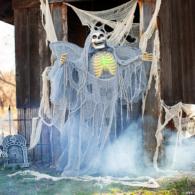5 Ft. Standing Winged Reaper Animated Prop | Oriental Trading