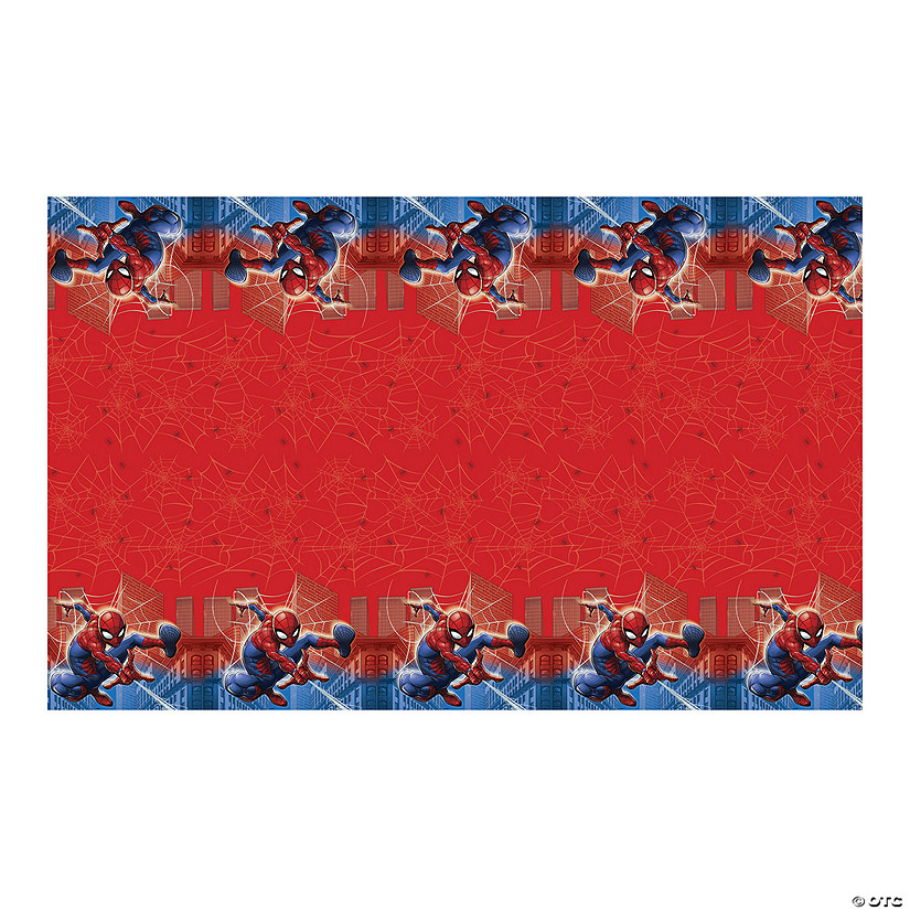 54" x 84" Marvel’s Spider-Man™ Rectangle Disposable Plastic Tablecloth