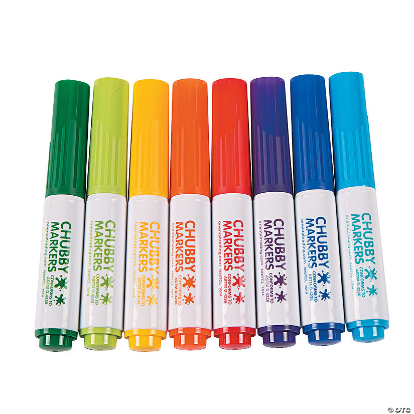 8-Color Chubby Marker Classpack - 200 pc - Discontinued