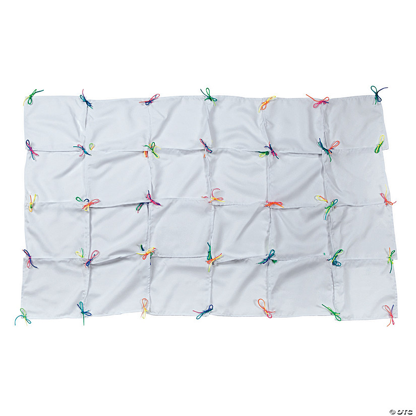 8" DIY White Operation Cooperation Classroom Quilt Squares - Makes 1 ...