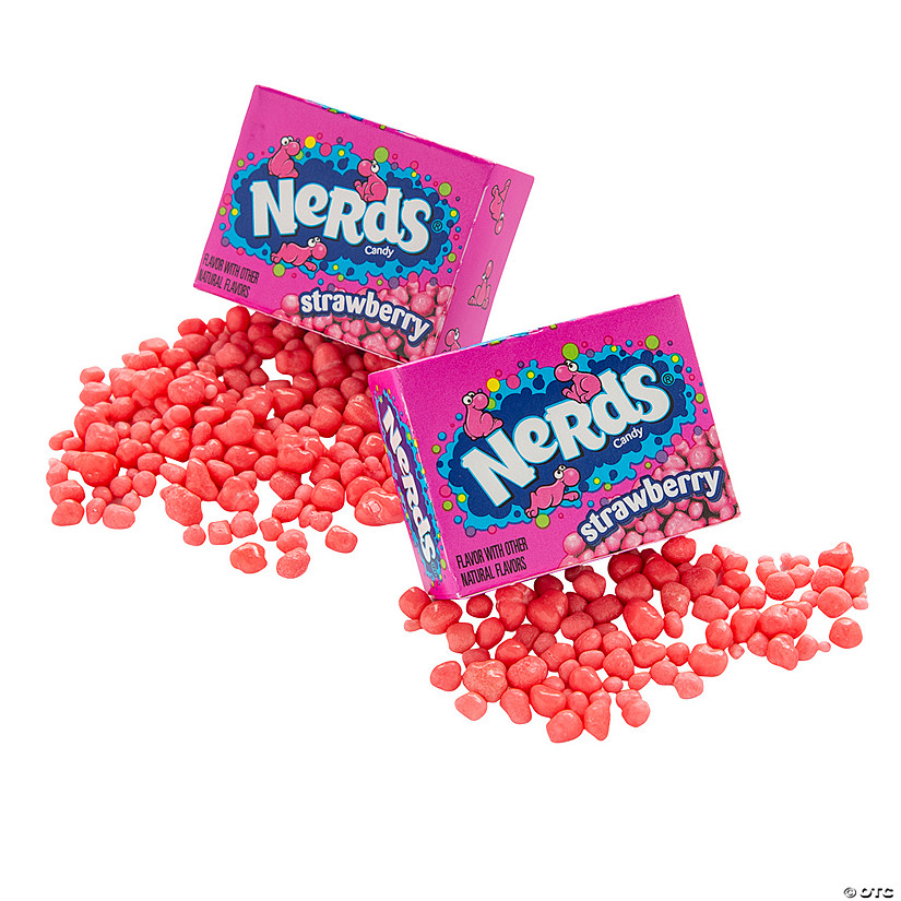 9 Oz. Nerds® Strawberry-Flavored Mini Candy Boxes - 24 Pc. | Oriental ...