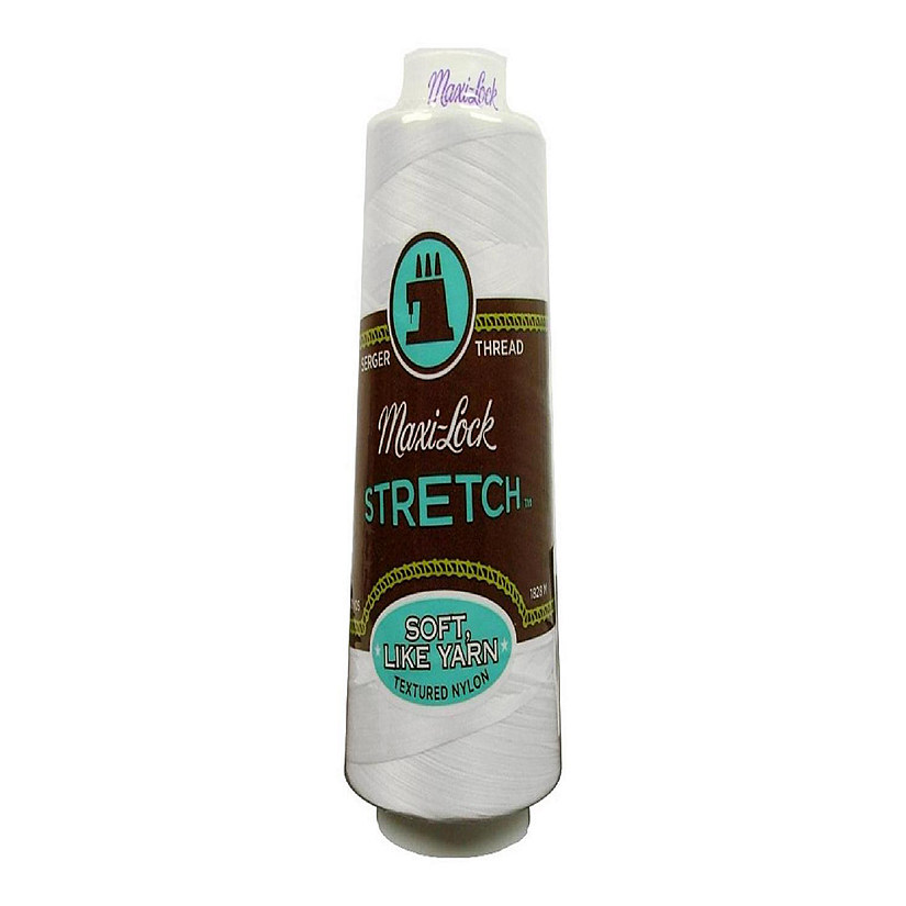 A&E Maxi Lock Stretch Thread 2000yd White