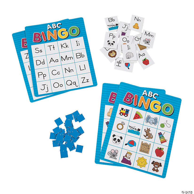 ABC Premium Alphabet Bingo Language Arts Learning Game