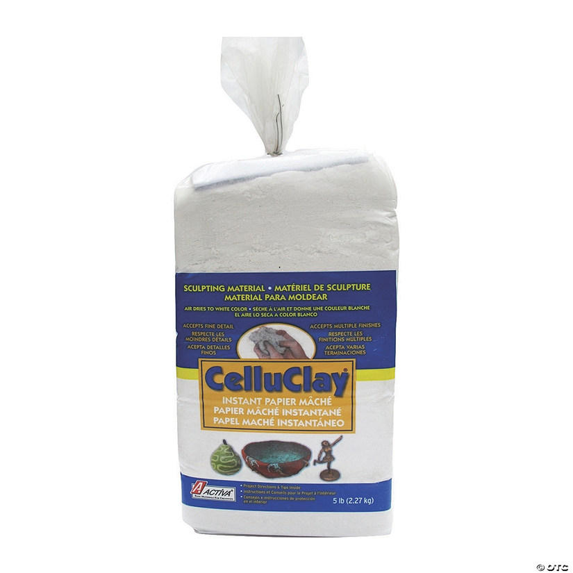 Activa Products® Celluclay® Bright White, 5 lbs. | Oriental Trading