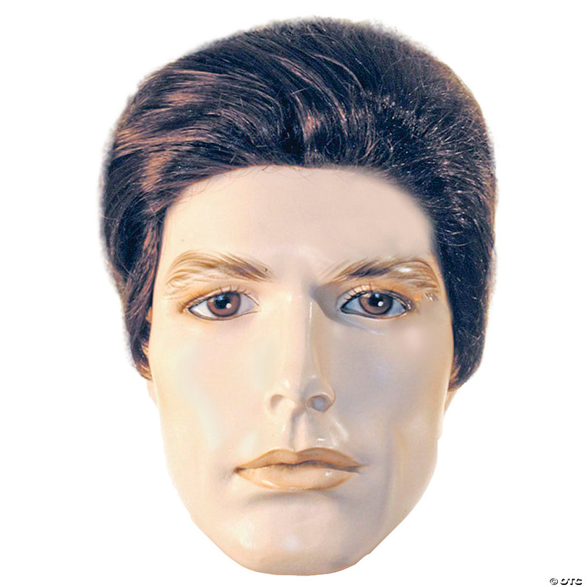 Adults Black Ricky R Wig