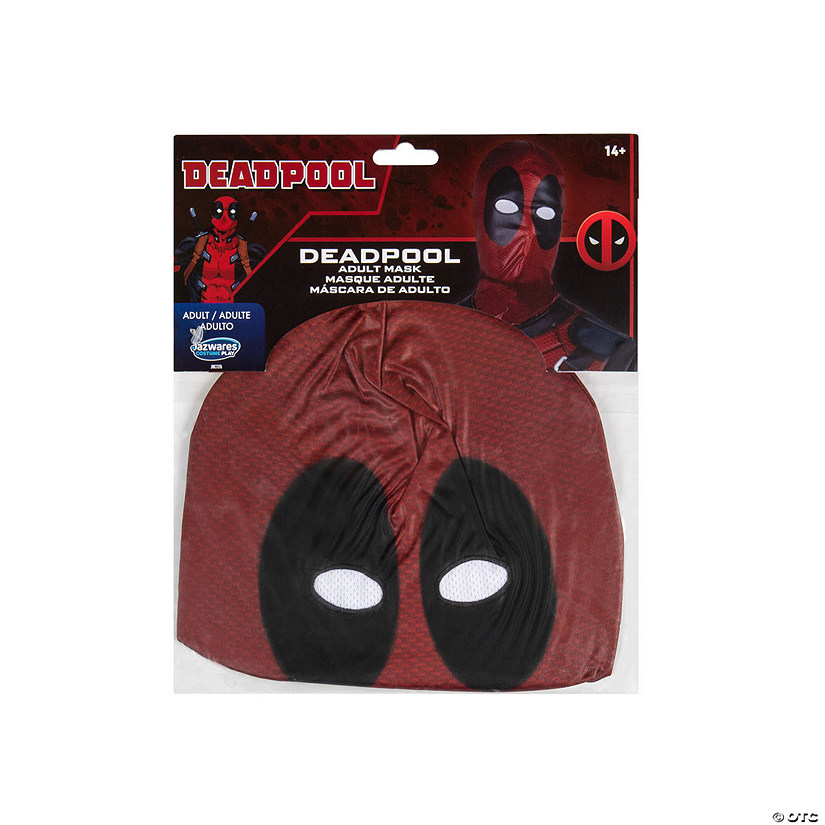 Adults Deadpool Full Fabric Mask | Oriental Trading
