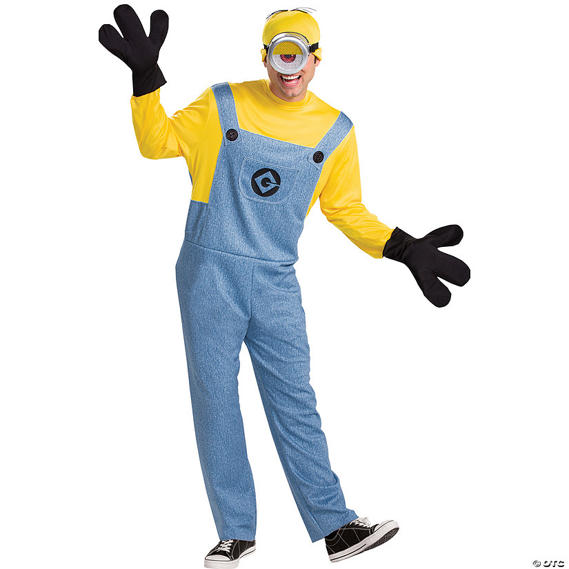 Adults Deluxe Minion™ Stuart Costume