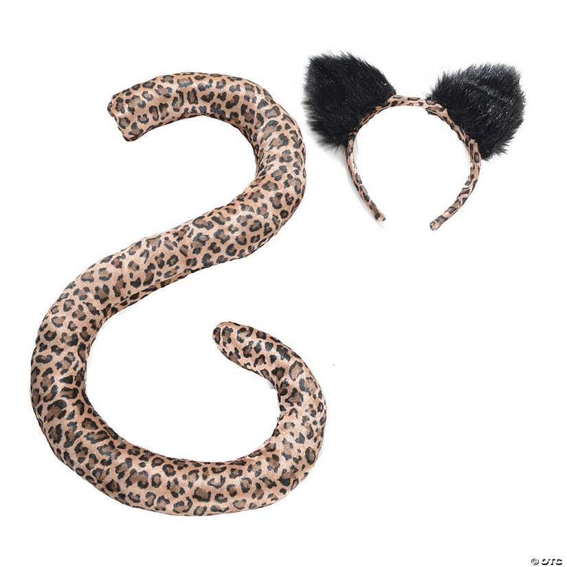 Adults Leopard Tail & Ears Set | Oriental Trading