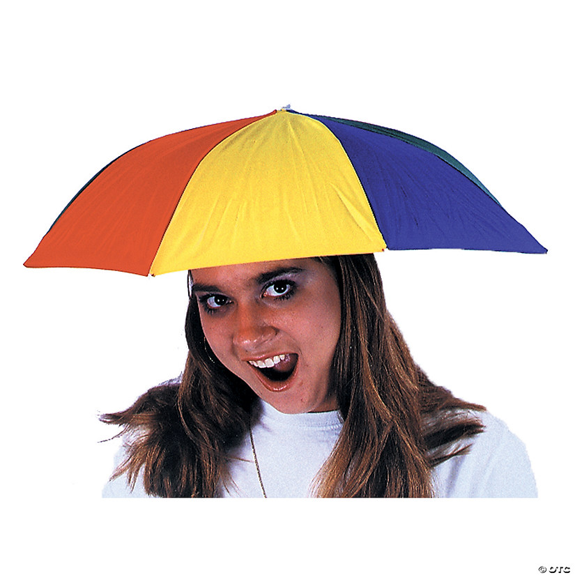 Adults Multicolor Umbrella Hat