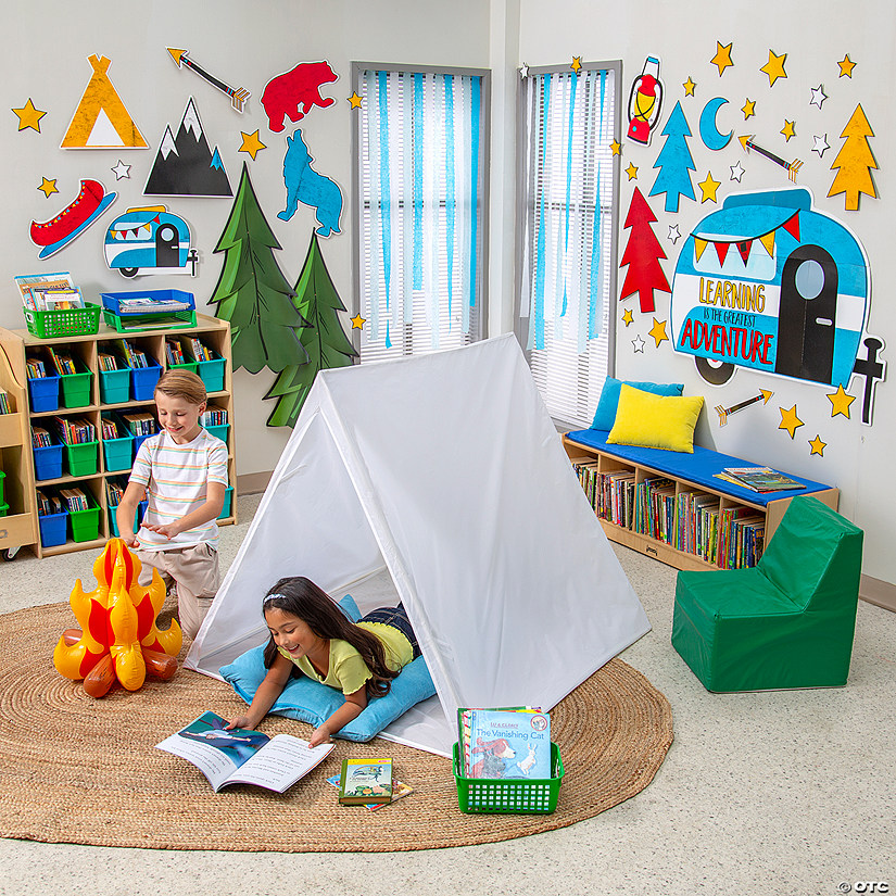 Adventure Reading Corner Tent Kit - 54 Pc. | Oriental Trading