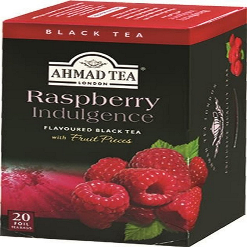 Ahmad Raspberry Indulgence Black Tea 20 foil tea bags | Oriental Trading