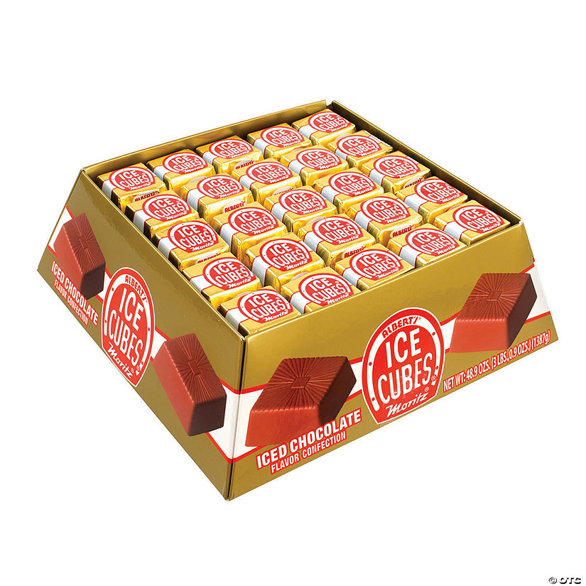 ALBERT & SONS Ice Cubes Chocolates, 125 Count | Oriental Trading