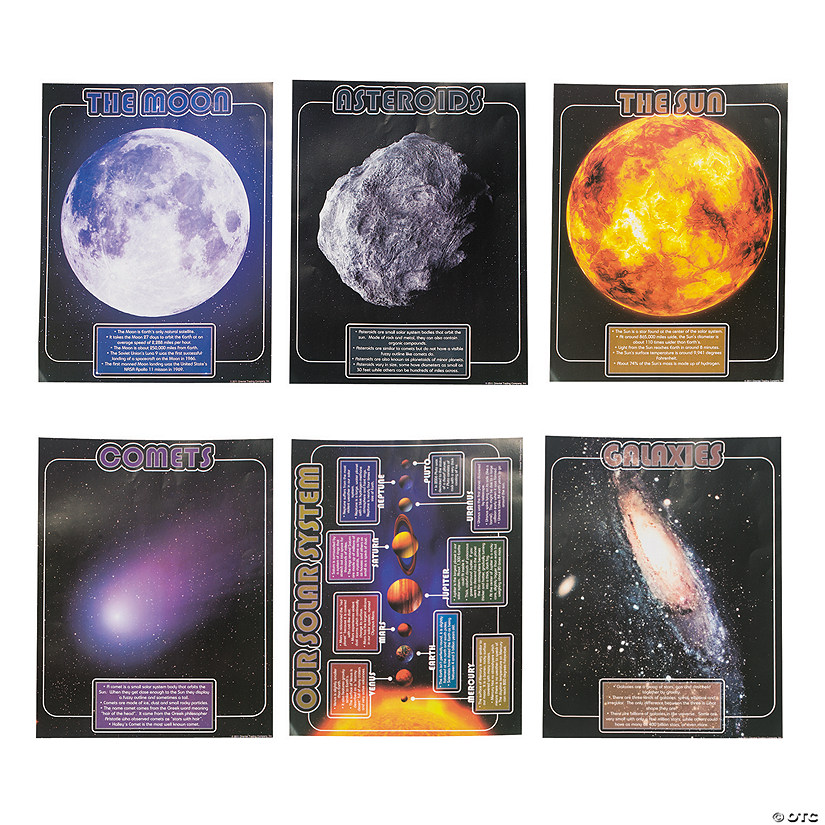 All About Space Charts - Discontinued