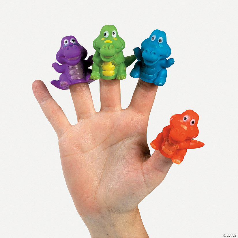 Alligator Finger Puppets - Discontinued