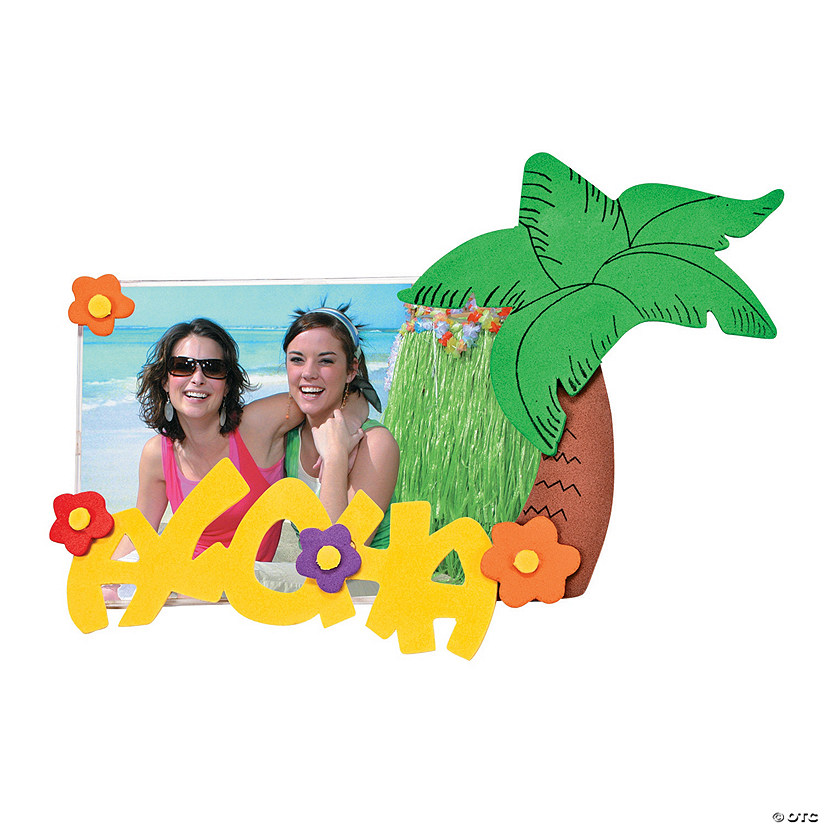 "Aloha" Picture Frame Magnet Craft Kit - Discontinued