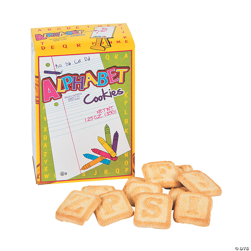 Alphabet Cookies - Discontinued