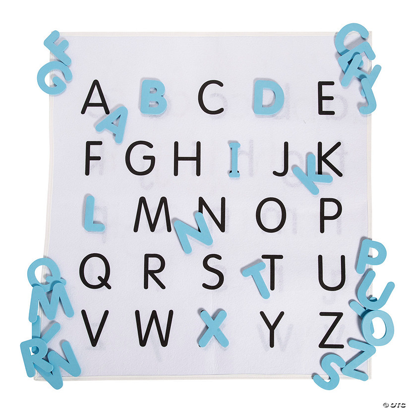 Alphabet Match Mat - 53 Pc. - Discontinued